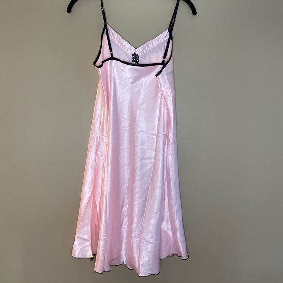 Intimates & Sleepwear | Nwt Pink Nighty With Lace Accents And ...